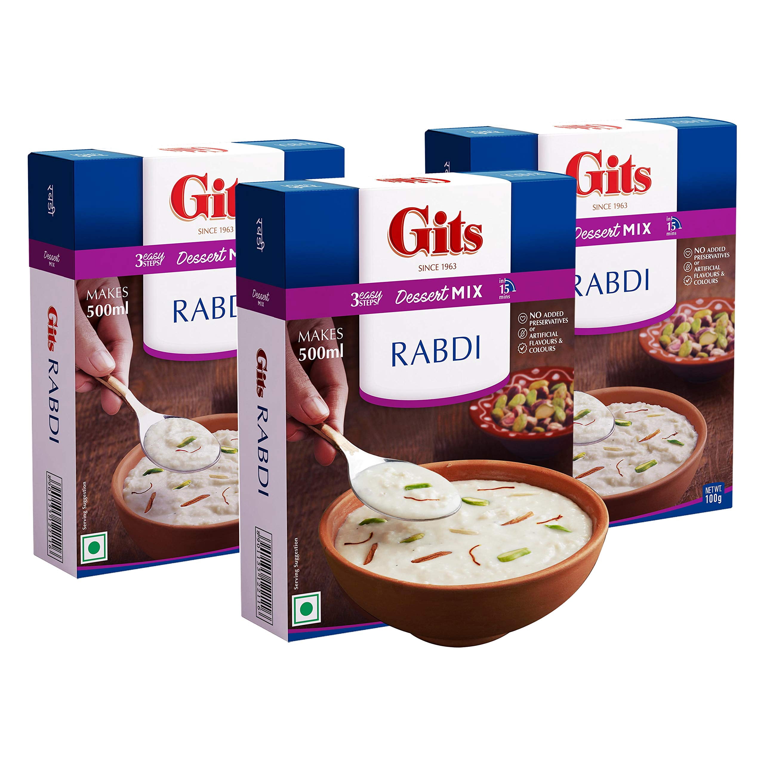 Gits Instant Rabdi Dessert Mix, 300g (Pack of 3 X 100g Each) - Walmart.com