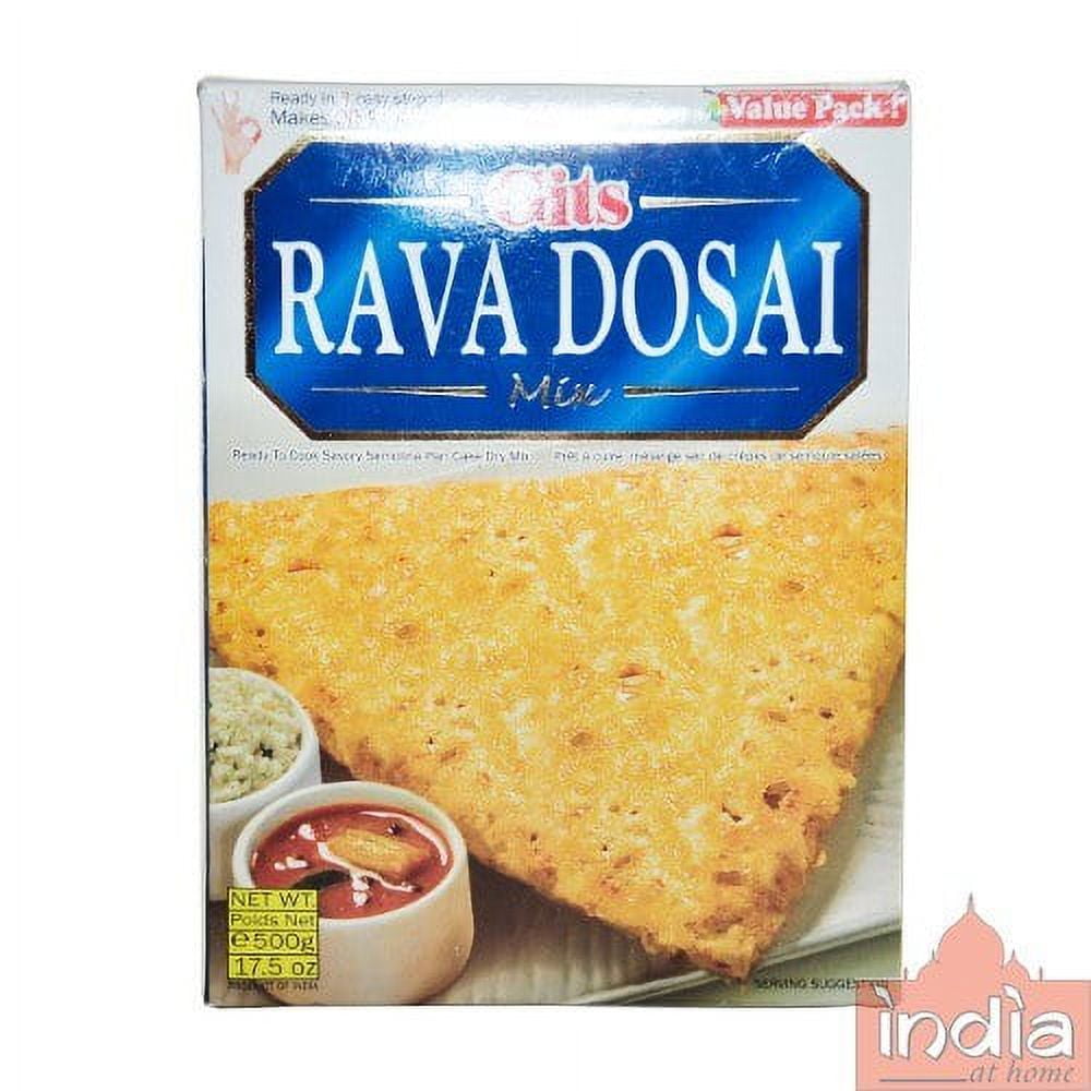 Gits Instant Rava Dosa Breakfast Mix, Makes 20 per Pack 500g - Walmart.com
