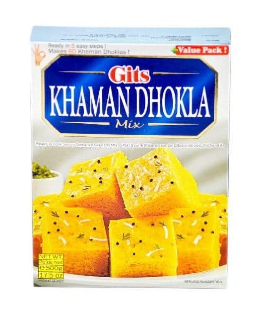 Gits Instant Mix Khaman Dhokla 500g - Walmart.com
