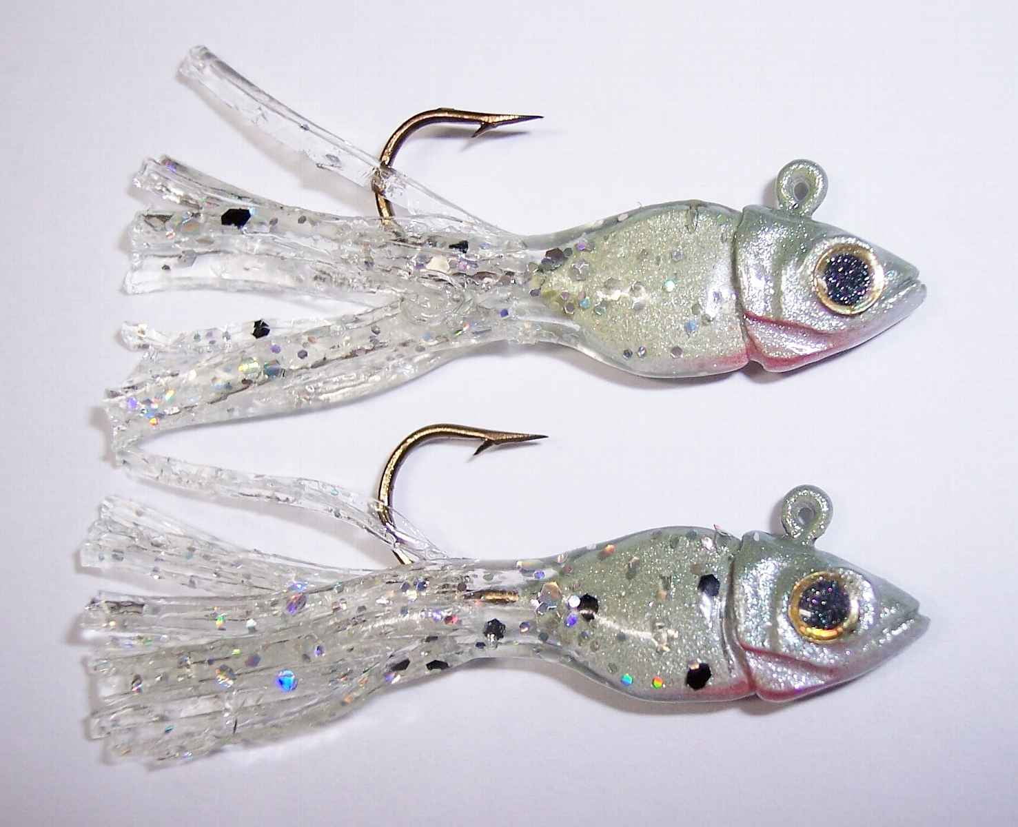 Gitzit 17186 2 pack; 1/8 oz Little Tough Guy jig bait, in crappie ...