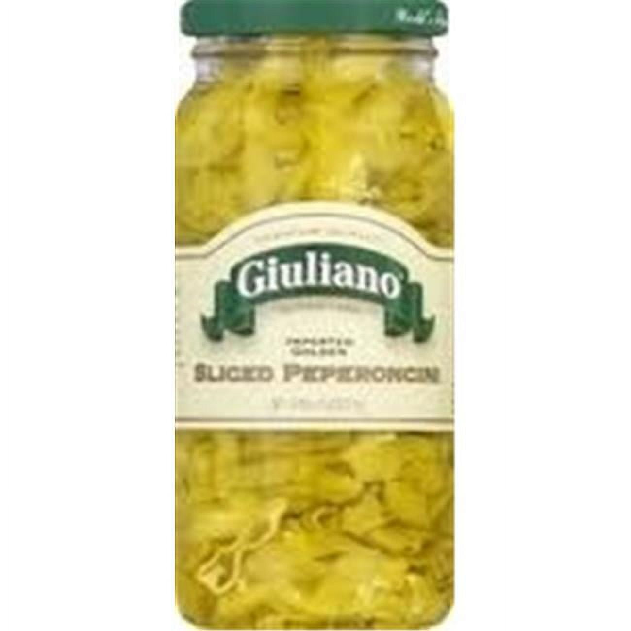 Giuliano Peperoncini Greek Golden Sliced - Pack of 6 - Walmart.com