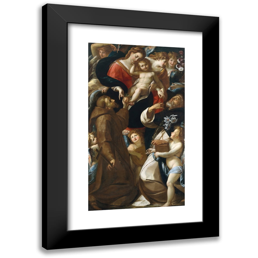 Giulio Cesare Procaccini 10x14 Black Modern Framed Museum Art Print ...