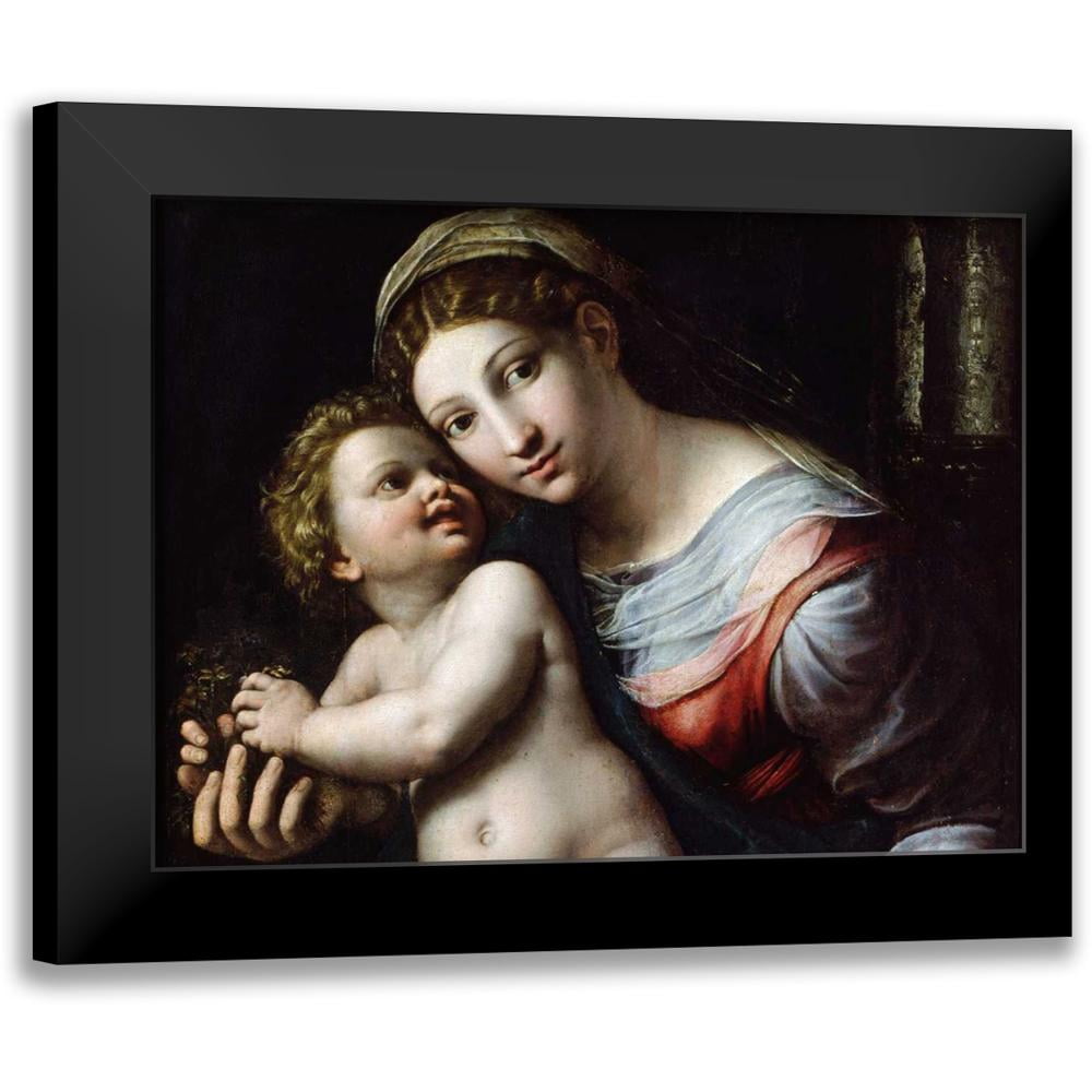 Giulio Romano 24x19 Black Modern Framed Museum Art Print Titled ...