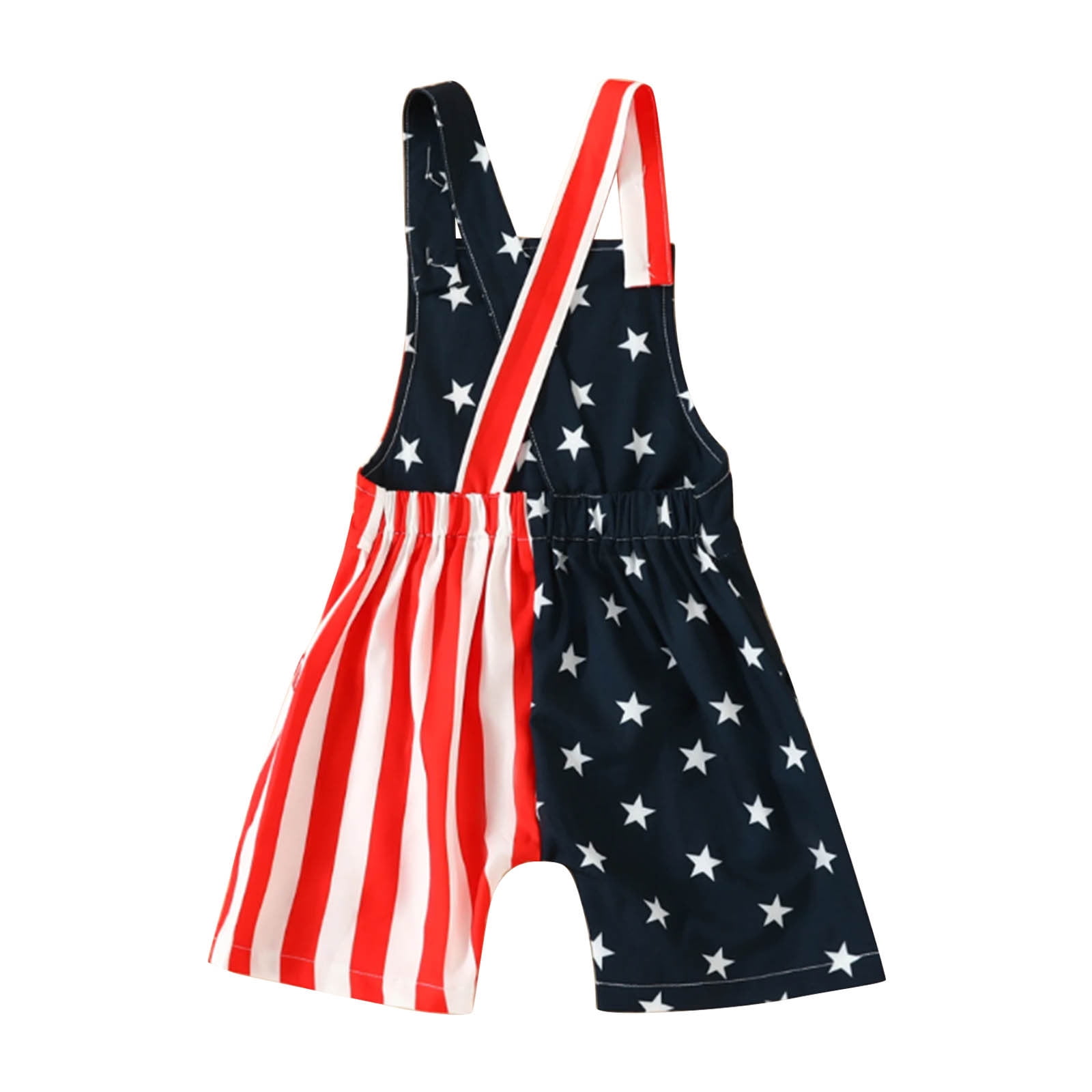 Giunmcul Festival Gift Children's Flag Overalls Boys' and Girls ...