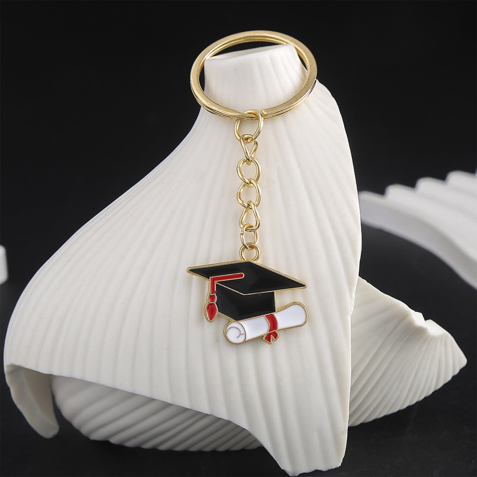 Giunmcul Holiday Gift Finder Graduation Season Gift Alloy Key Ring ...