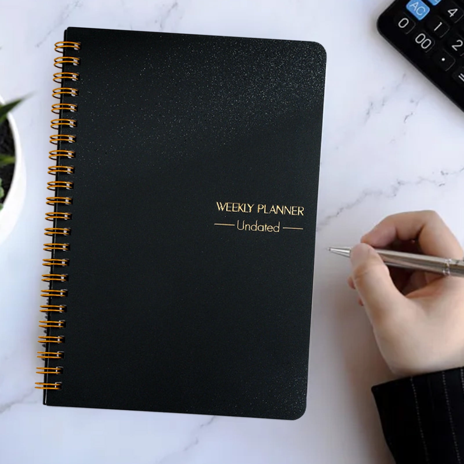 Giunmcul Holiday Gift Finder Weekly Planner with Lines for Diary Notes ...