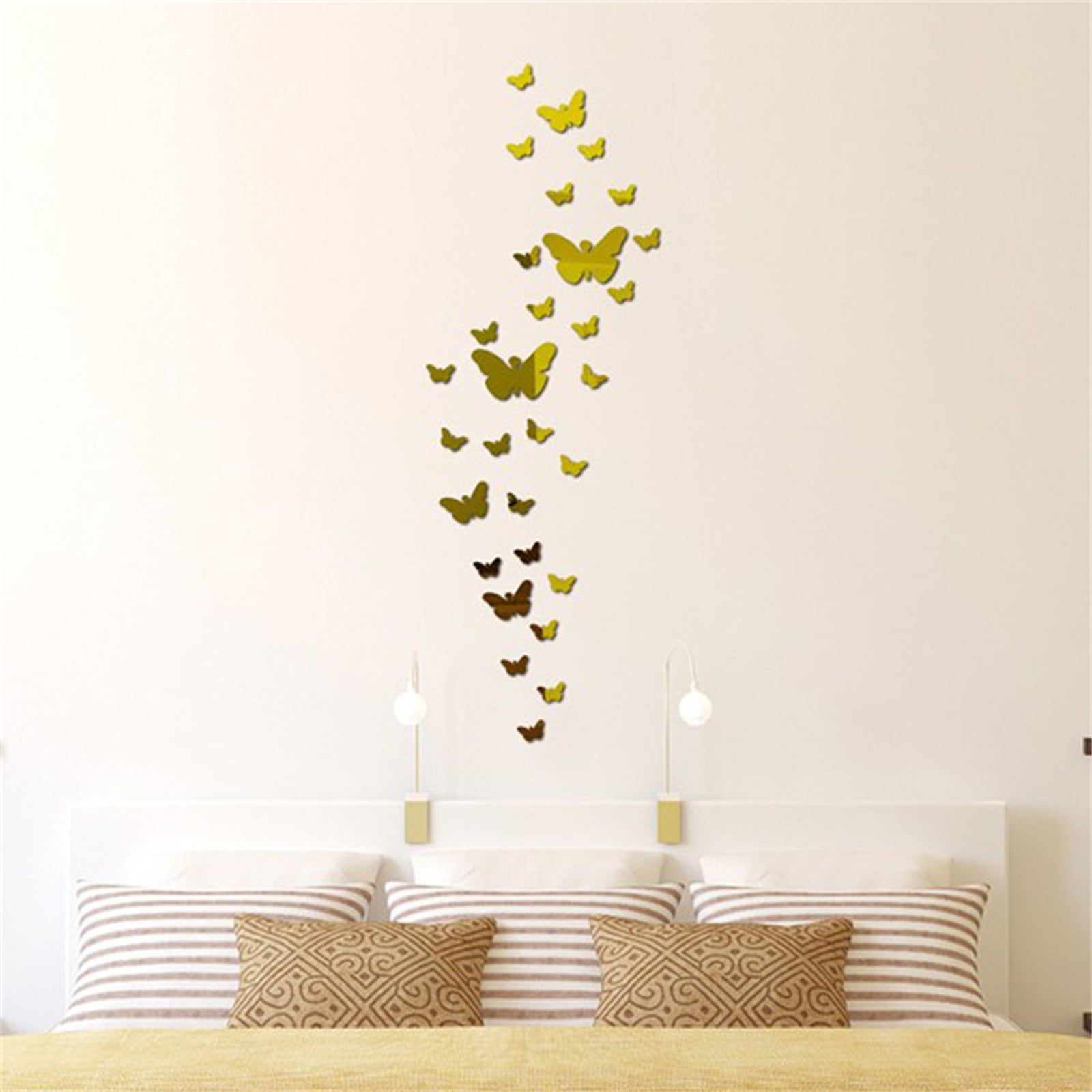 Giunmcul Holiday Saving 30PCS Combination 3D Three-dimensional Mirror ...