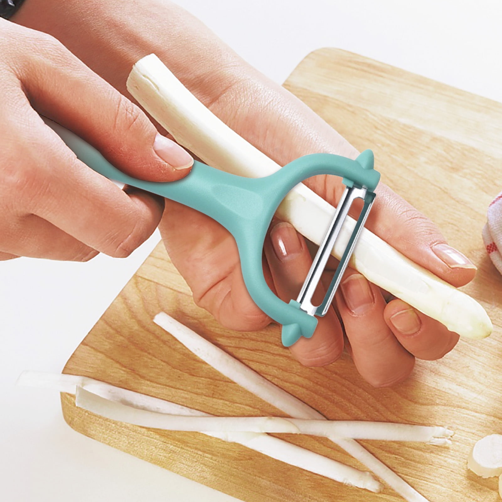 Giunmcul Multifunctional Vegetable Peeler Stainless Steel Blade PP ...