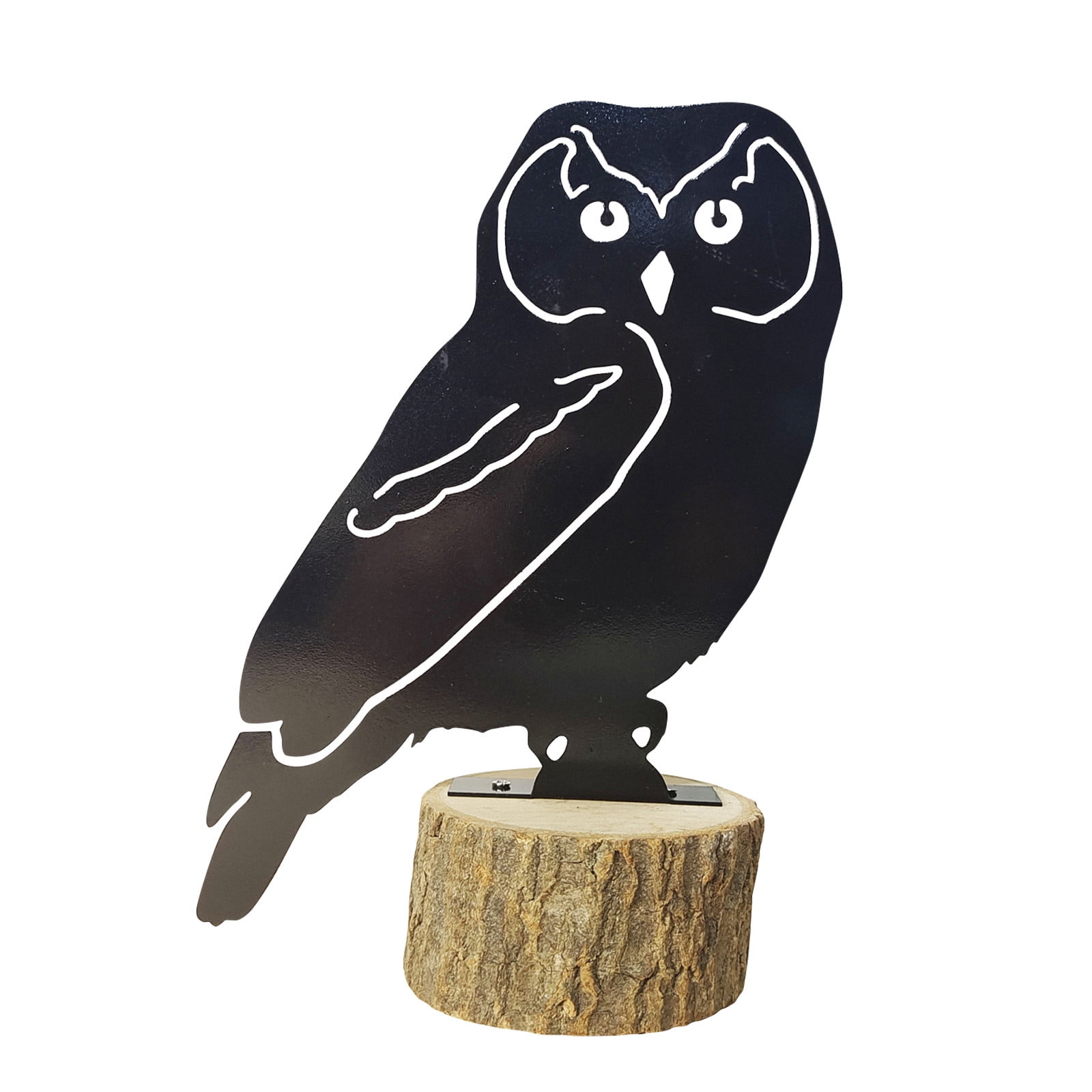 Giunmcul My Order Metal Hollow Forest Crafts Log Metal Combination Home ...