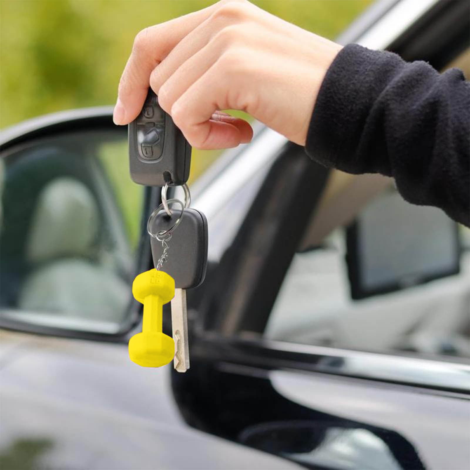 Giunmcul Online Shopping Mini Dumbbell Keychain Fitness Keychain Gym ...