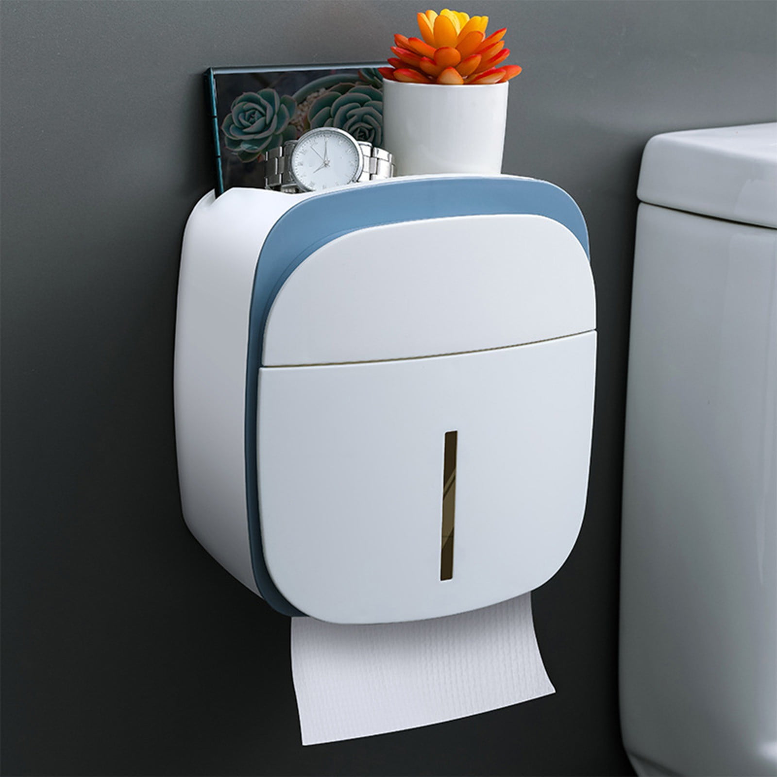 Giunmcul Online Shopping Toilet Hole-less Double Paper Towel Box ...
