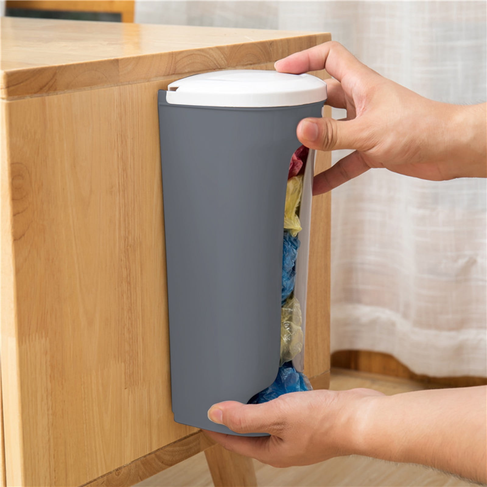 Giunmcul Reduced Price Garbage Bag Storage Box Home Kitchen Bathroom ...