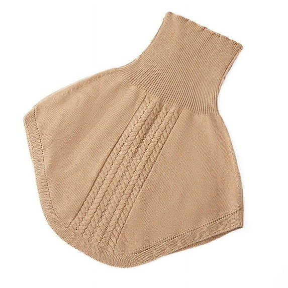 Giunmcul Soft Warm High Neck Detachable Turtleneck Collar Winter ...