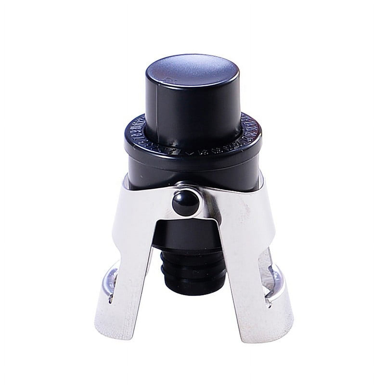 Giunmcul Stainless Steel Champagne Stopper Vacuum Double Ear Seal Leak ...