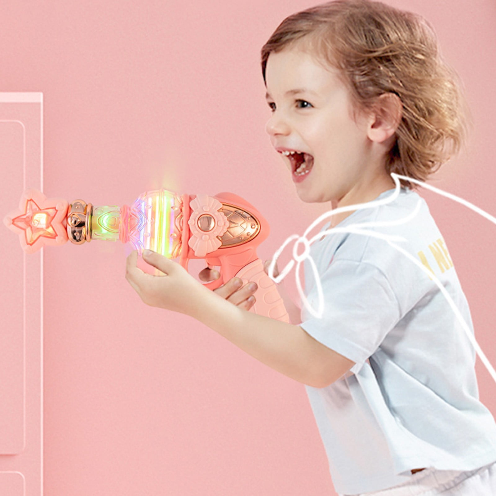 Giunmcul Summer Saving Colorful Glowing Projection Light with Sound ...