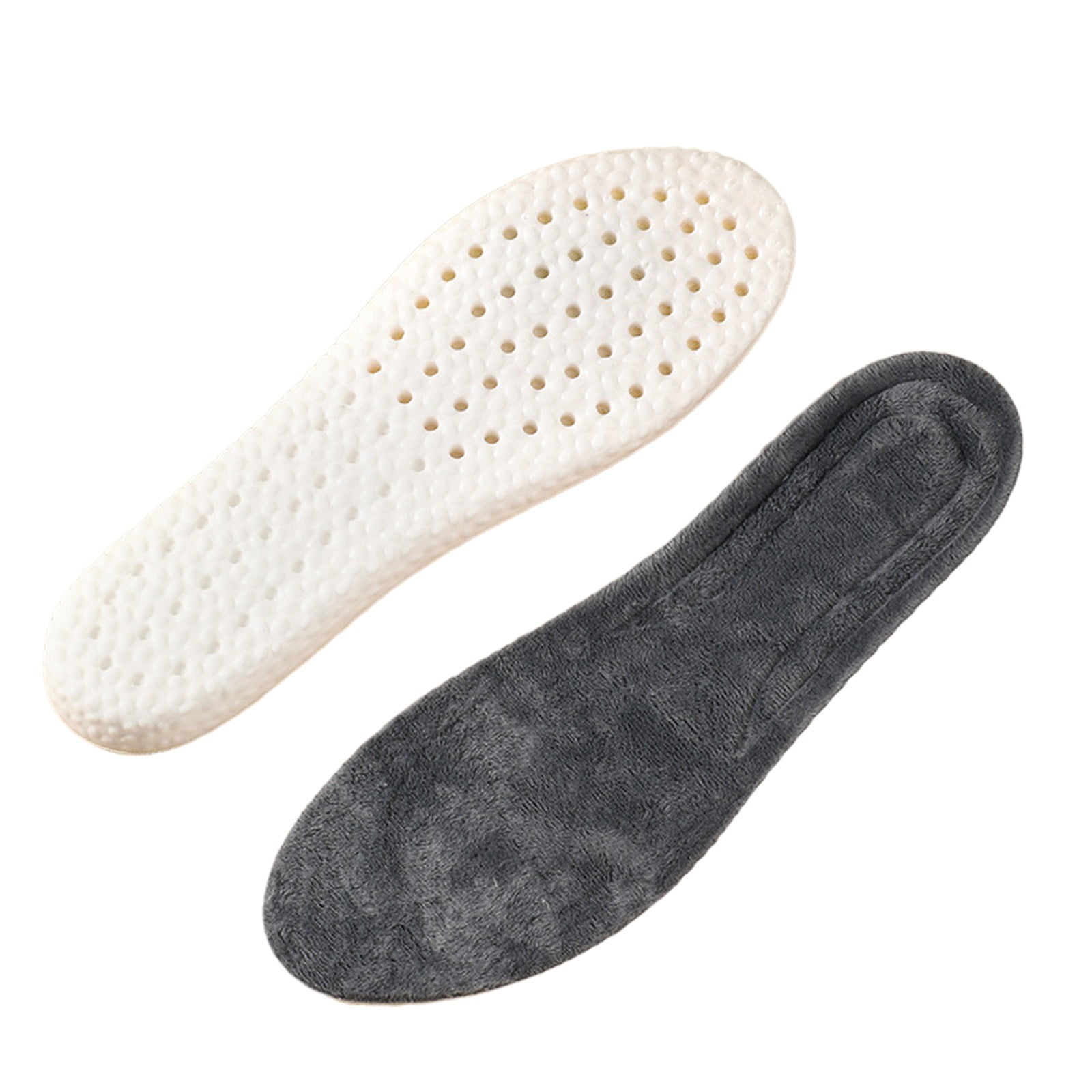Giunmcul Thermal Wool Cuttable Insoles with Airflow Vents High ...