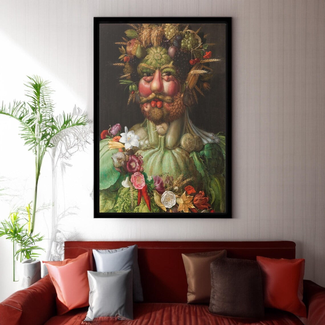 Giuseppe Arcimboldo Rudolf II of Habsburg as Vertumnus Wall Art ...