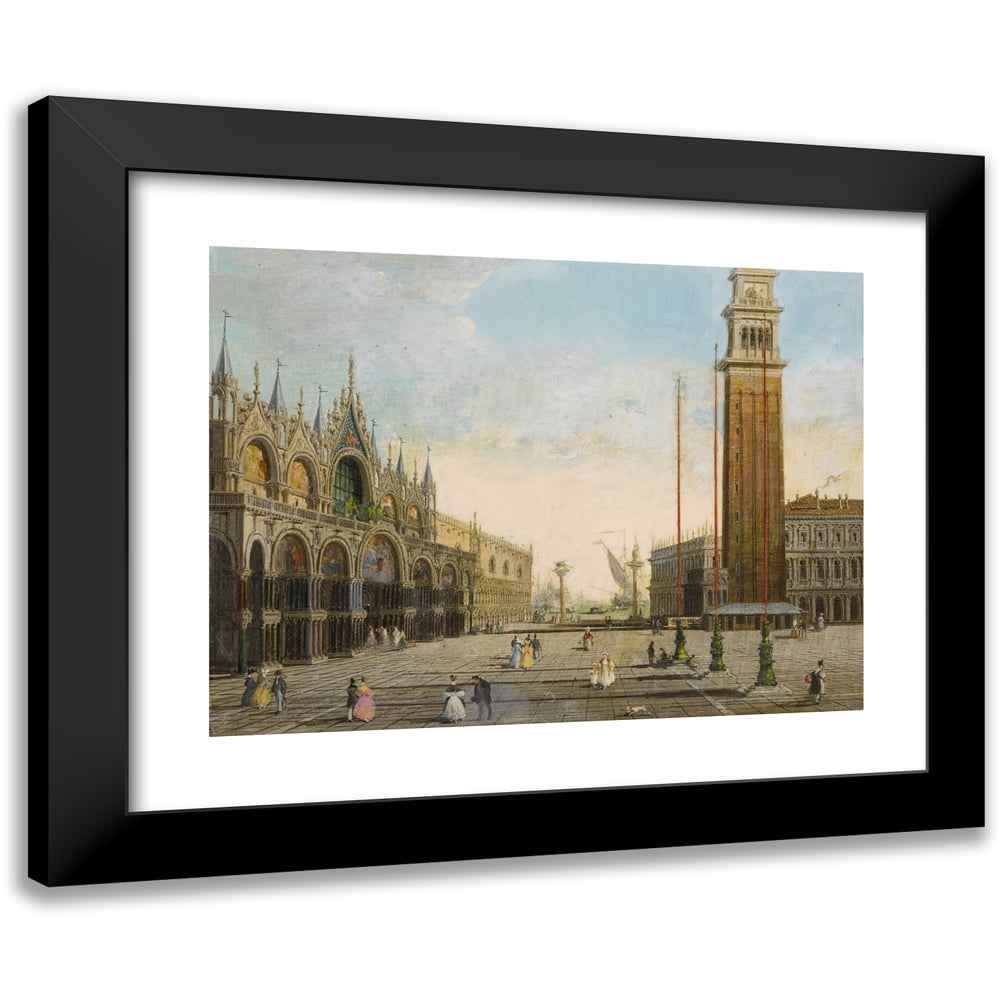 Giuseppe Bernardino Bison 18x14 Black Modern Framed Museum Art Print ...