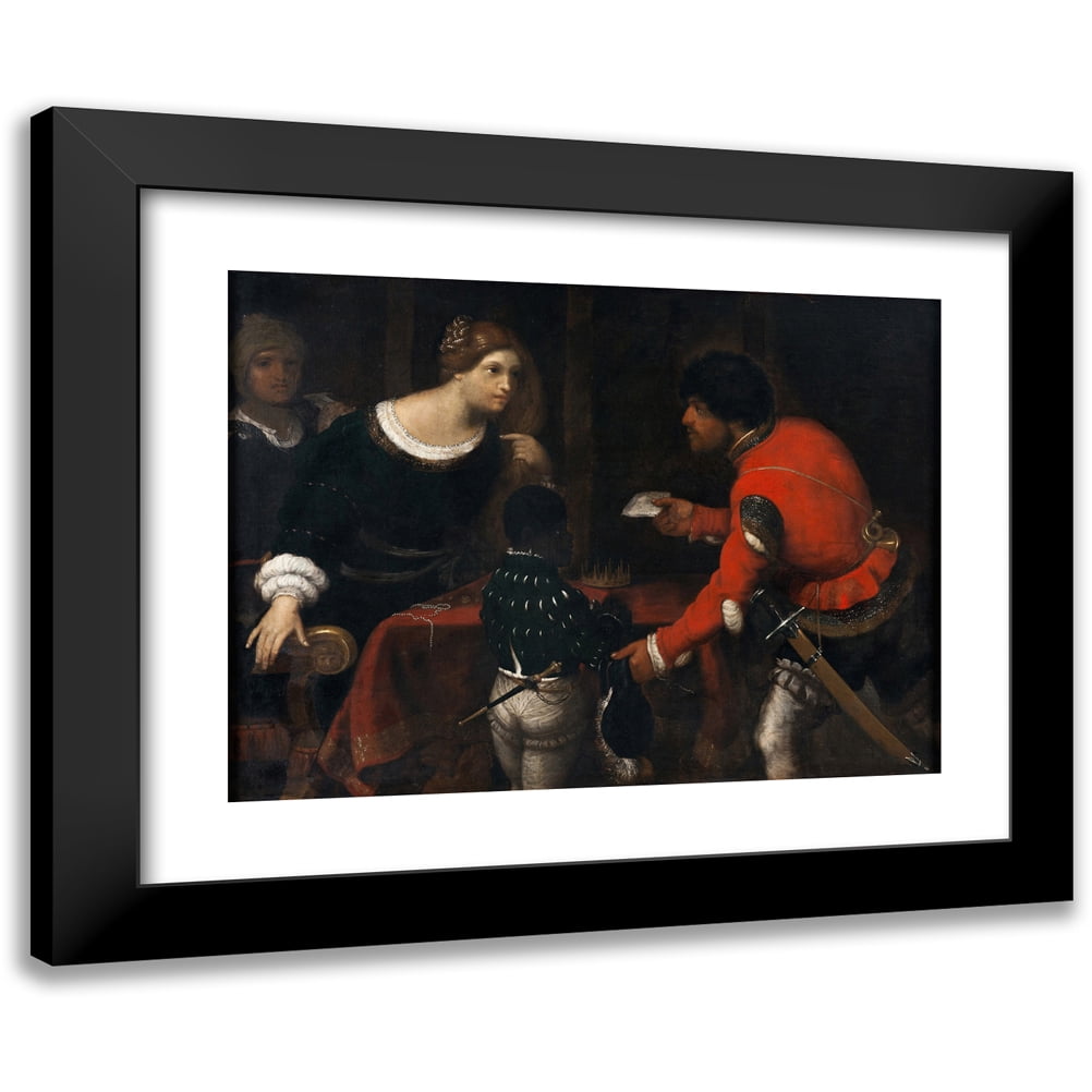 Giuseppe Caletti 14x11 Black Modern Framed Museum Art Print Titled ...