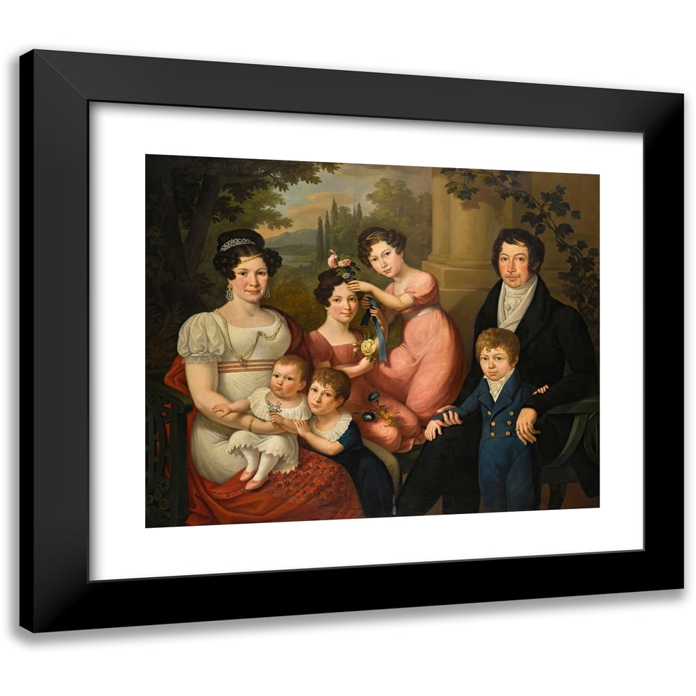 Giuseppe Cammarano 14x12 Black Modern Framed Museum Art Print Titled ...