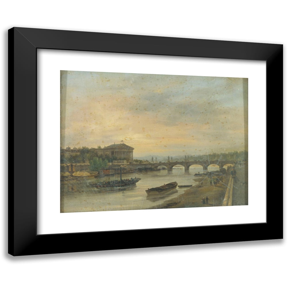 Giuseppe Canella 18x15 Black Modern Framed Museum Art Print Titled ...
