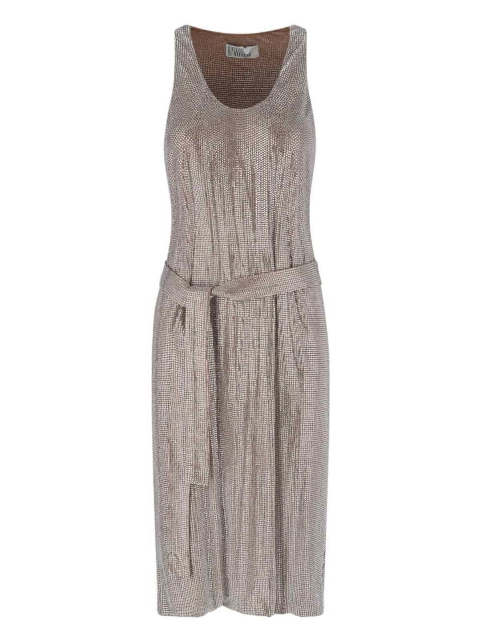 Giuseppe Di Morabito Strass Midi Dress – Brown (Women's) - Walmart.com