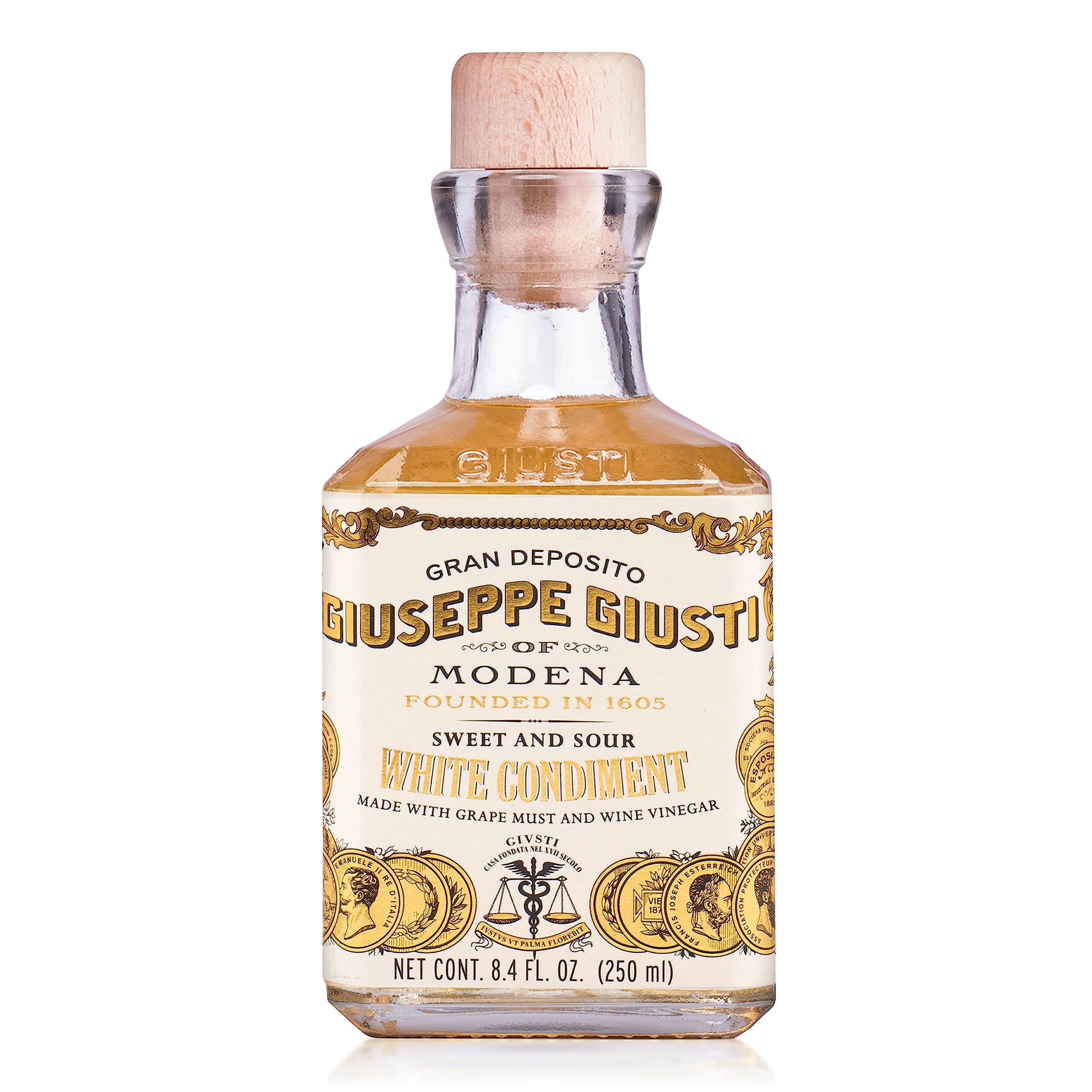 Giusti Sweet and Sour White Condiment for Cooking and Finishing Dishes ...