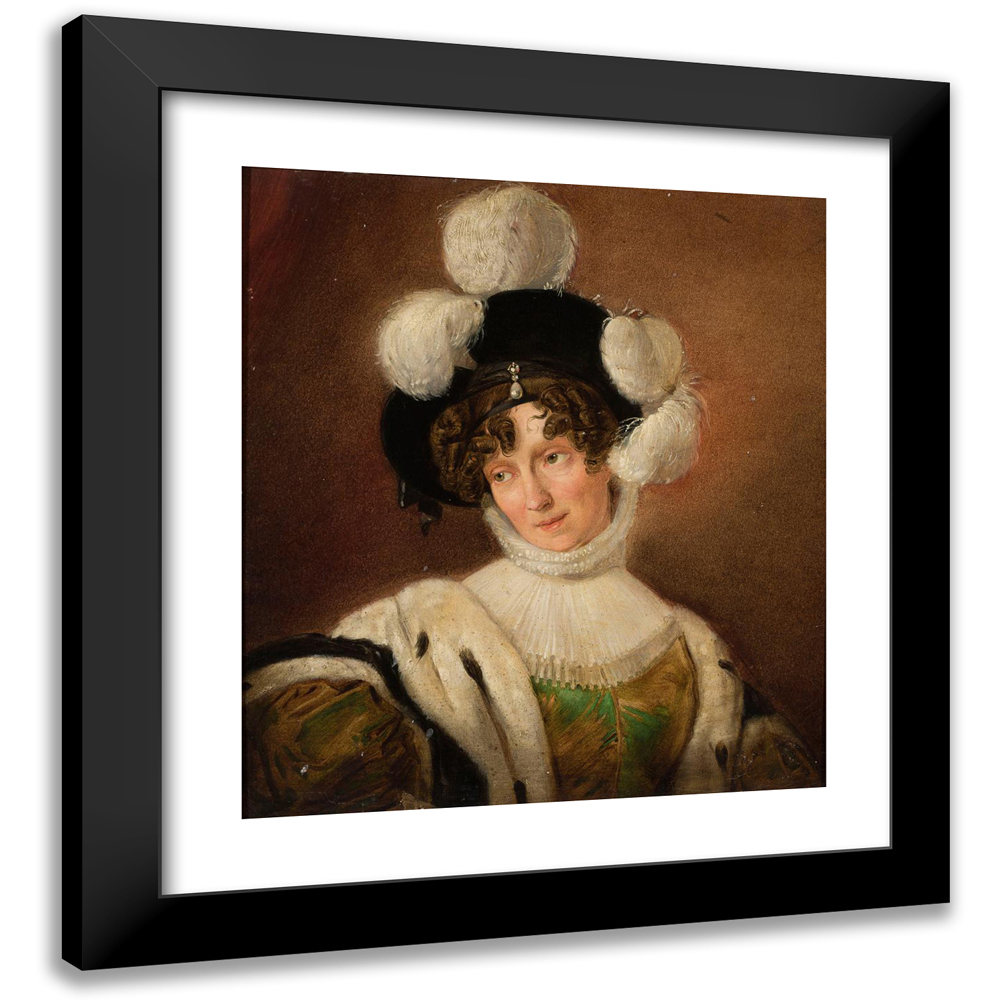 Giuseppe Molteni 12x13 Black Modern Framed Museum Art Print Titled ...