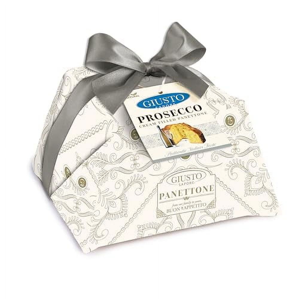 Giusto Sapore Authentic Italian Panettone Filled with Prosecco Cream ...