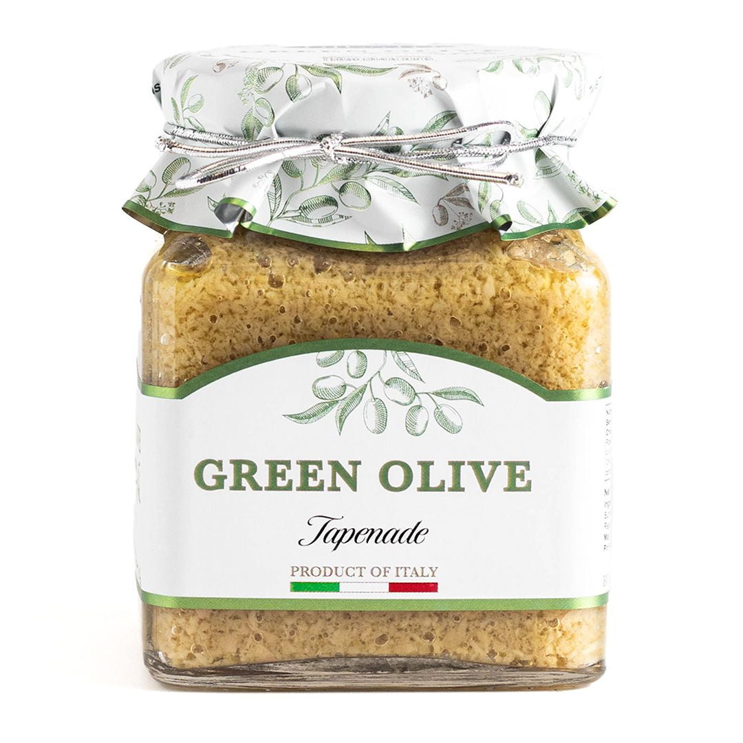 Giusto Sapore Green Olive Bruschetta Spread 10.23oz - Non GMO Italian ...