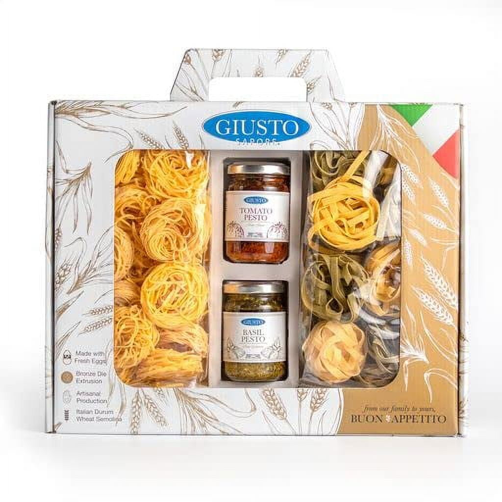 Giusto Sapore Pasta Gift Set - Imported From Italy - Perfect for The ...