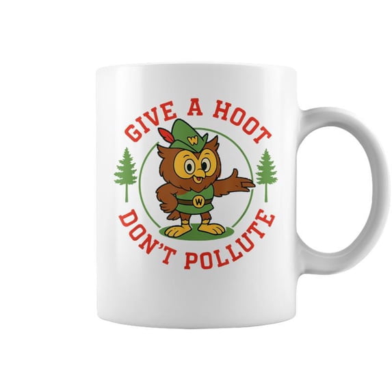 Give A Hoot Retro Owl Nature Conservation Coffee Mugs - Walmart.com