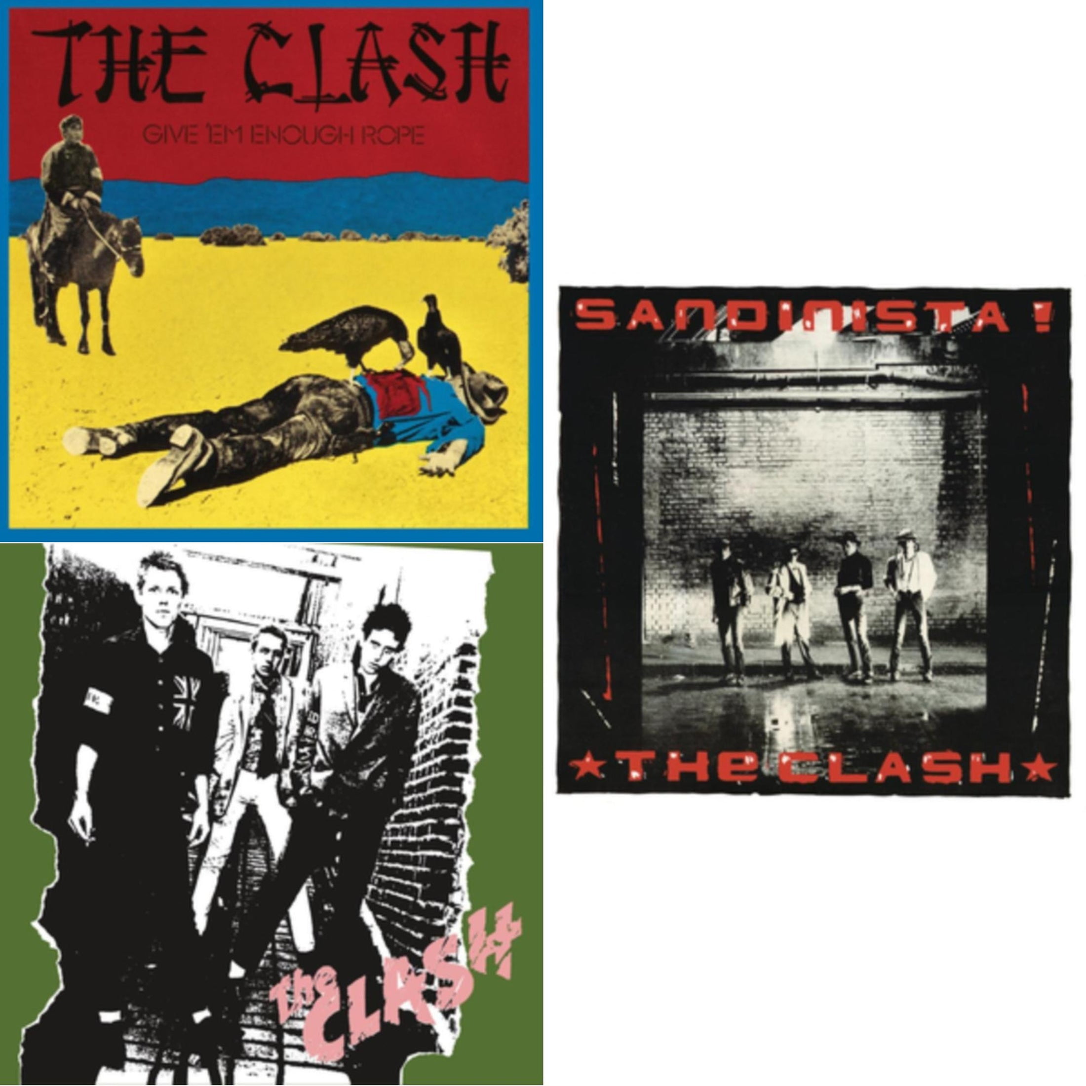 Give 'Em Enough Rope (180G/Remastered) & Clash (180G/Remastered ...