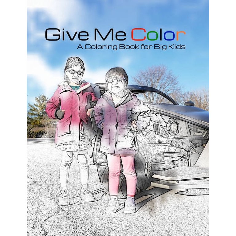 big kids coloring book