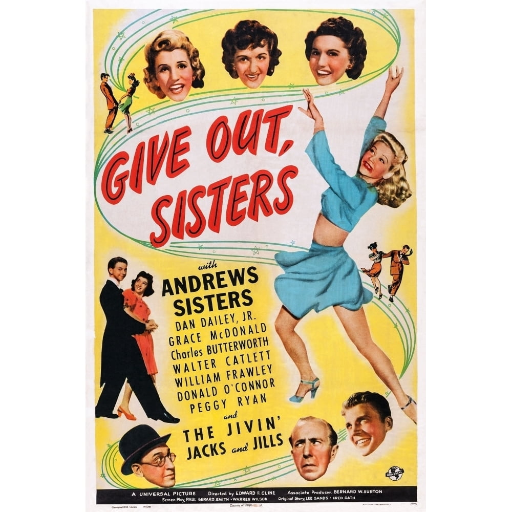 Give Out Sisters U Movie Poster Masterprint (24 x 36) - Walmart.com
