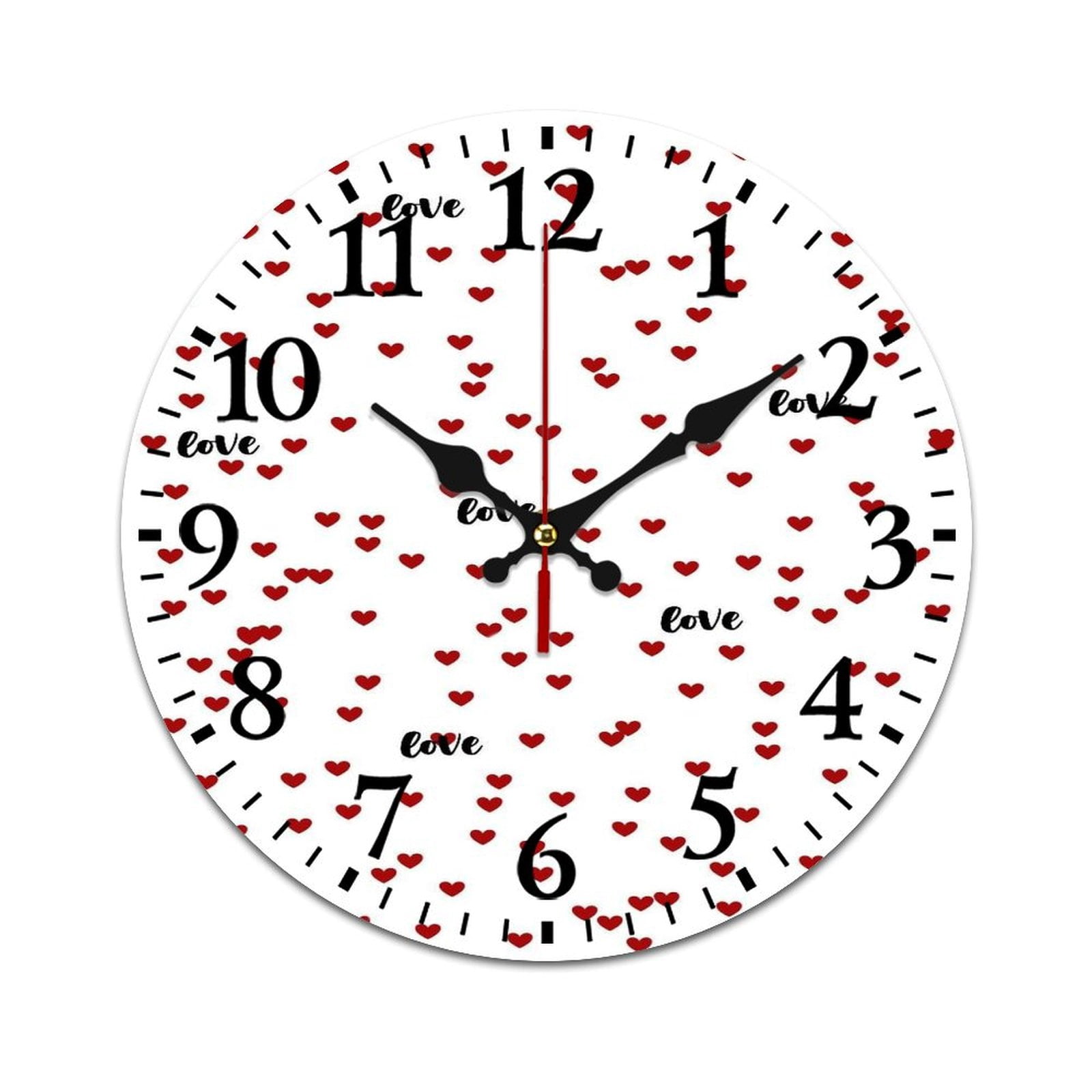 Give You My Love Wall Clock Modern Design Clocks Wall Hanging Home ...