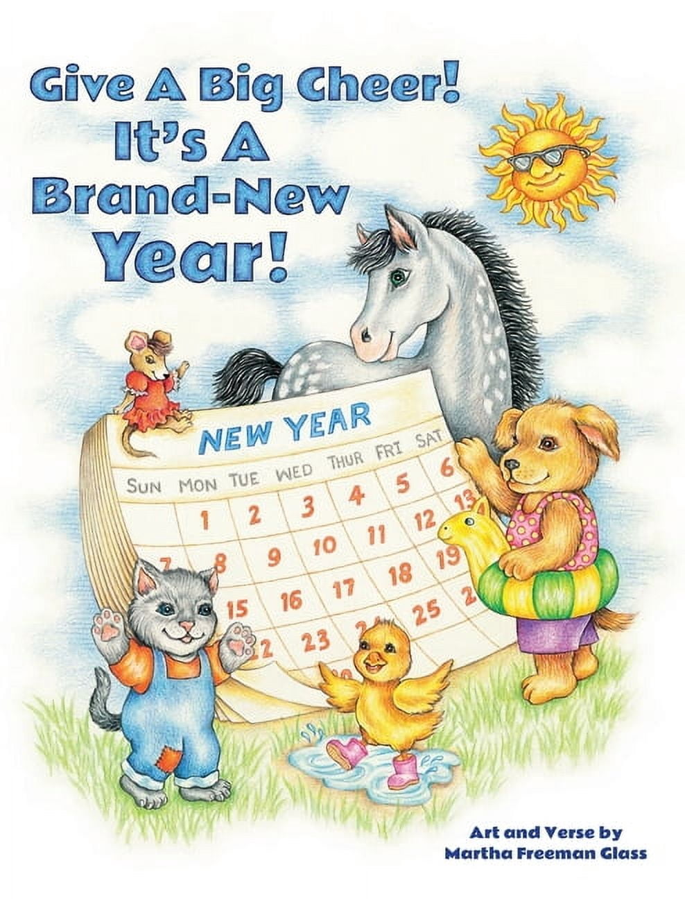 Give a Big Cheer! It's a Brand-New Year!, (Hardcover) - Walmart.com