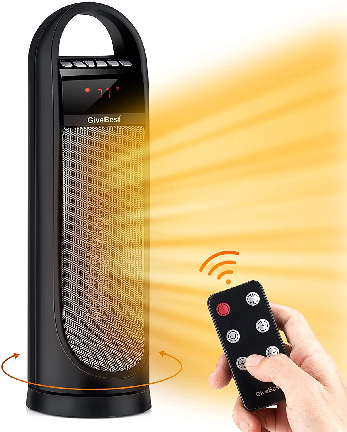 Free Shipping! GiveBest Tower Space Heater Indoor Use, 22" Electric ...