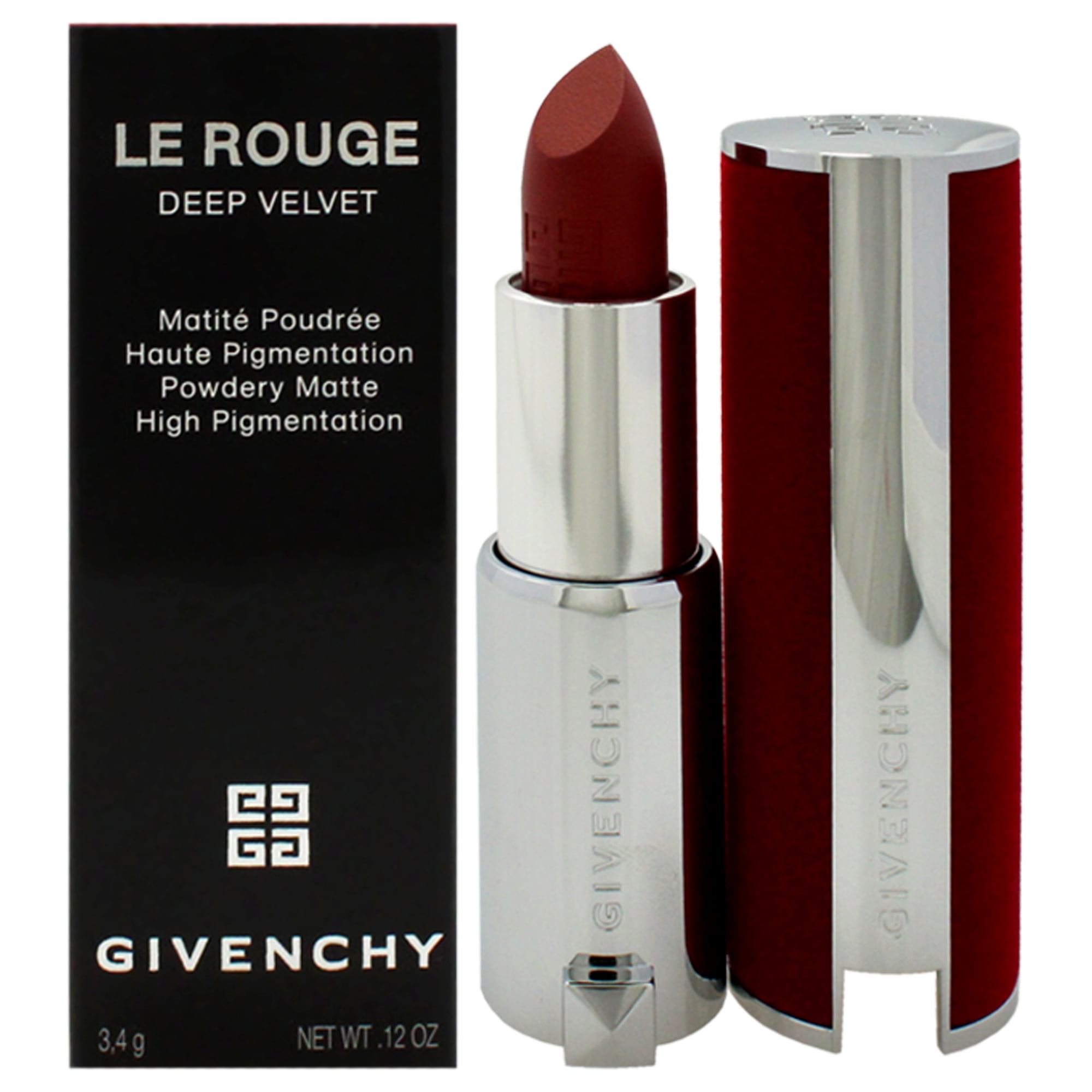 Givenchy Le Rouge Deep Velvet Matte Lipstick - 28 Rose Fume , 0.12 oz ...