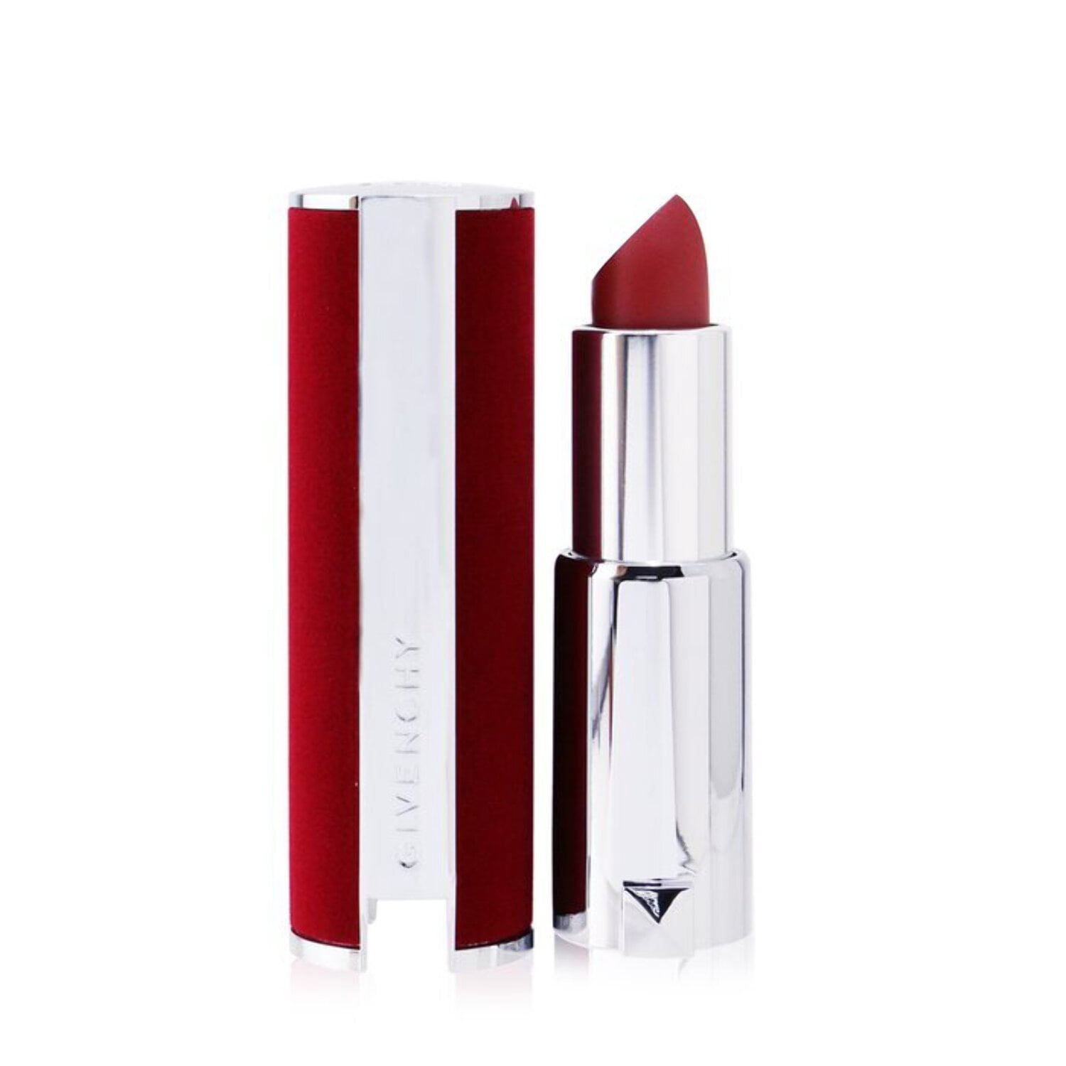 Givenchy Le Rouge Deep Velvet Matte Lipstick - N27 Rouge Infuse , 0.11 ...