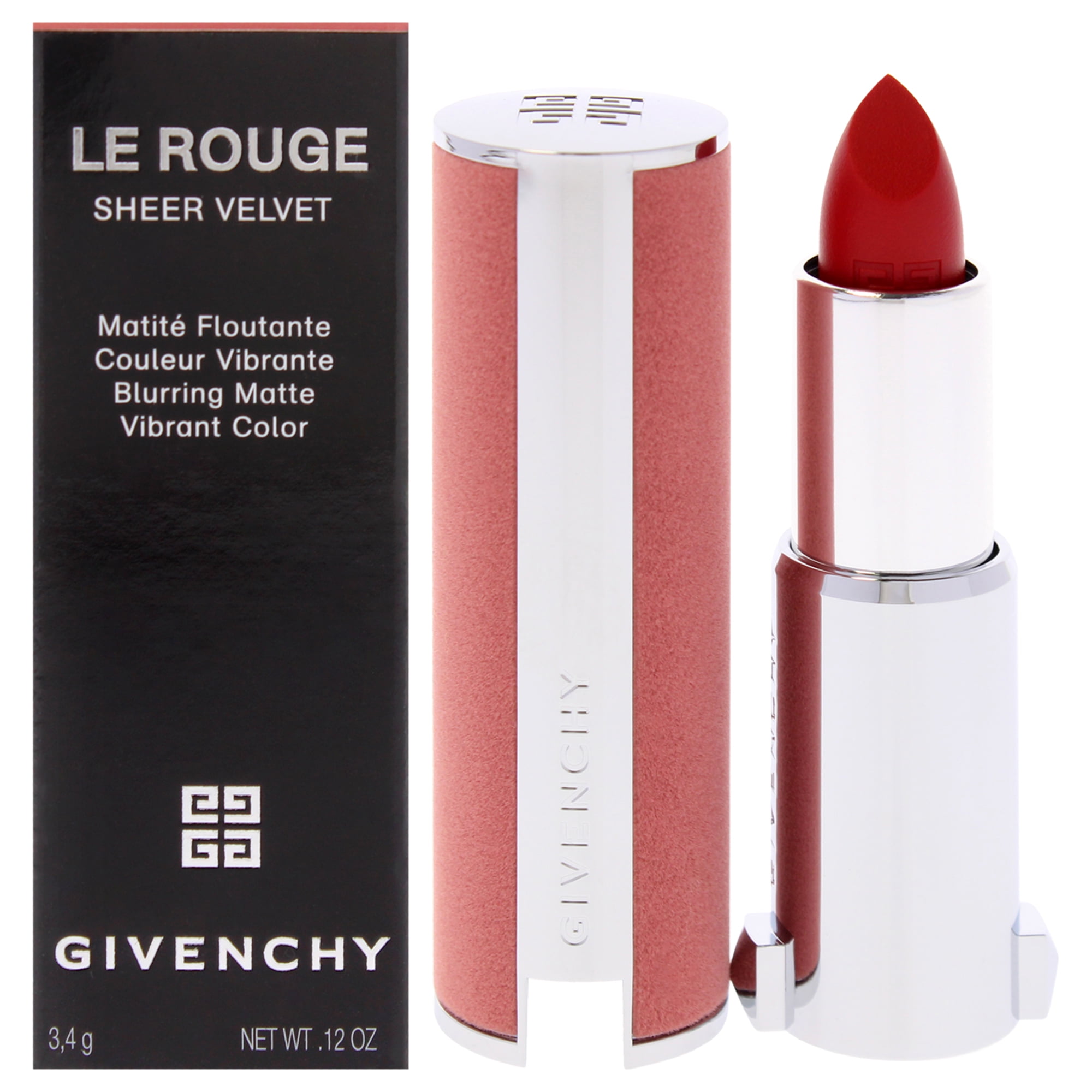 Givenchy Le Rouge Sheer Velvet Matte Lipstick - 36 L Interdit , 0.12 oz ...