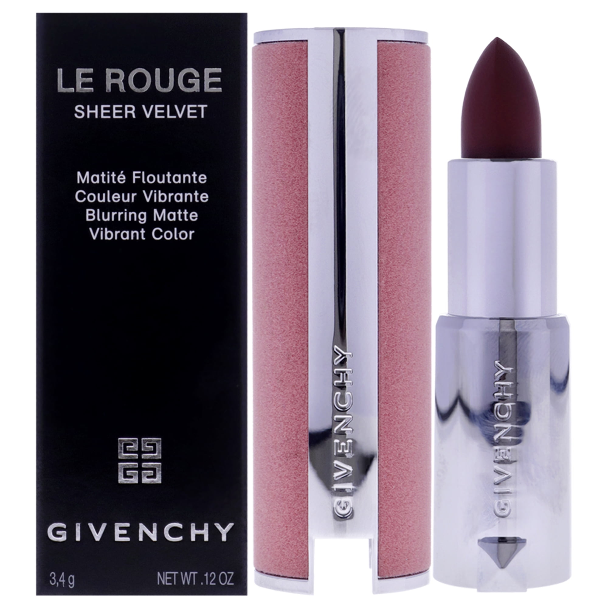 Givenchy Le Rouge Sheer Velvet Matte Lipstick - N17 Rouge Erable , 0.11 ...