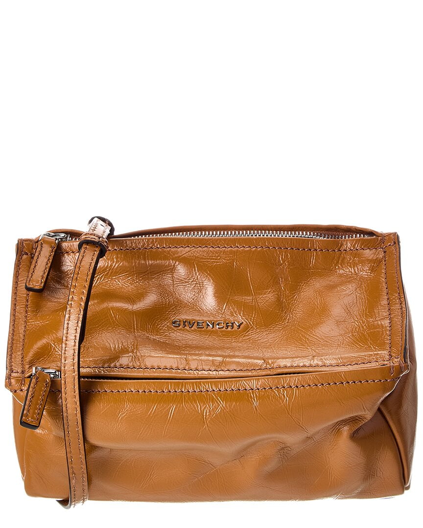 Givenchy Pandora Mini Leather Shoulder Bag, Brown - Walmart.com