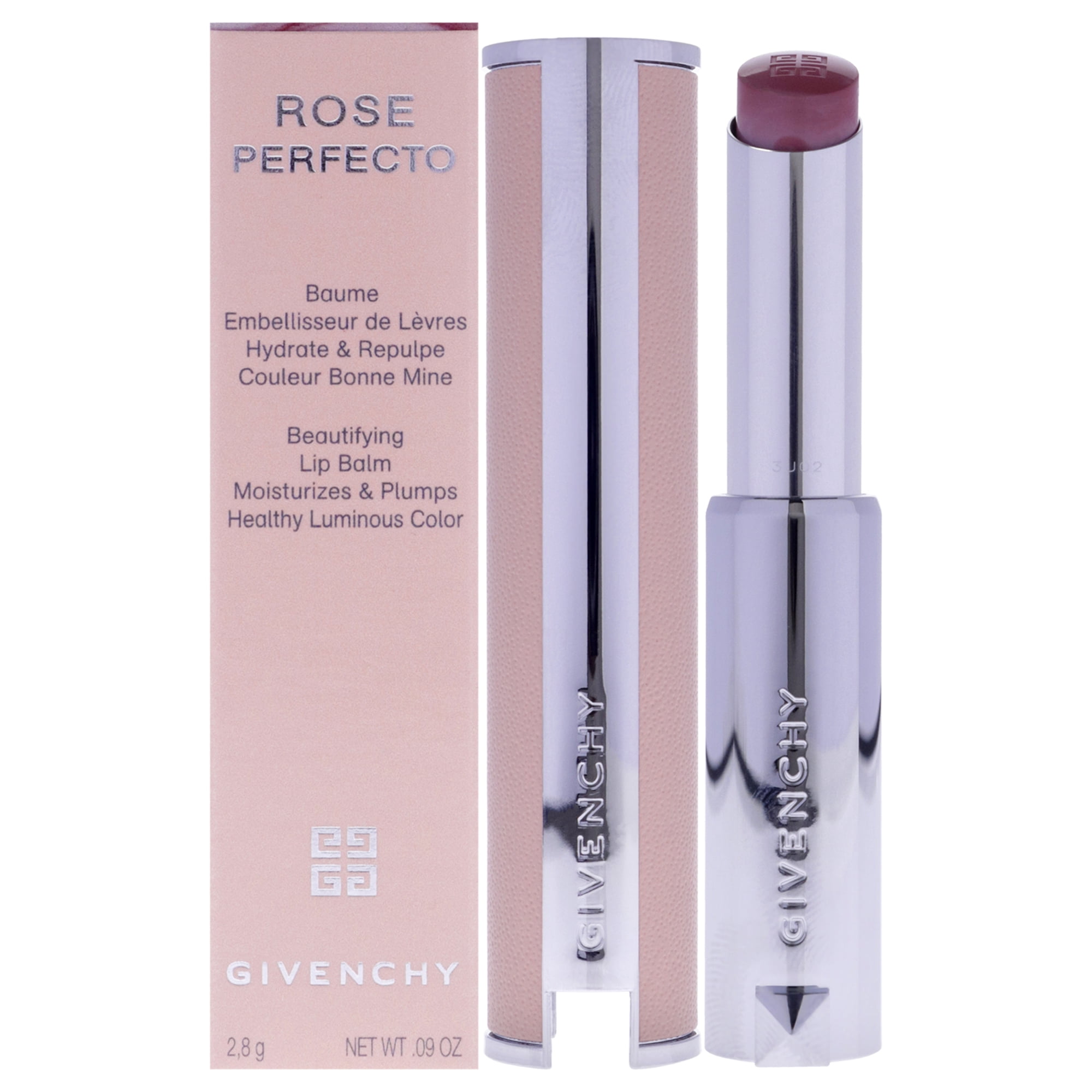 Givenchy Rose Perfecto Plumping Lip Balm - N201 Milky Pink , 0.09 oz ...