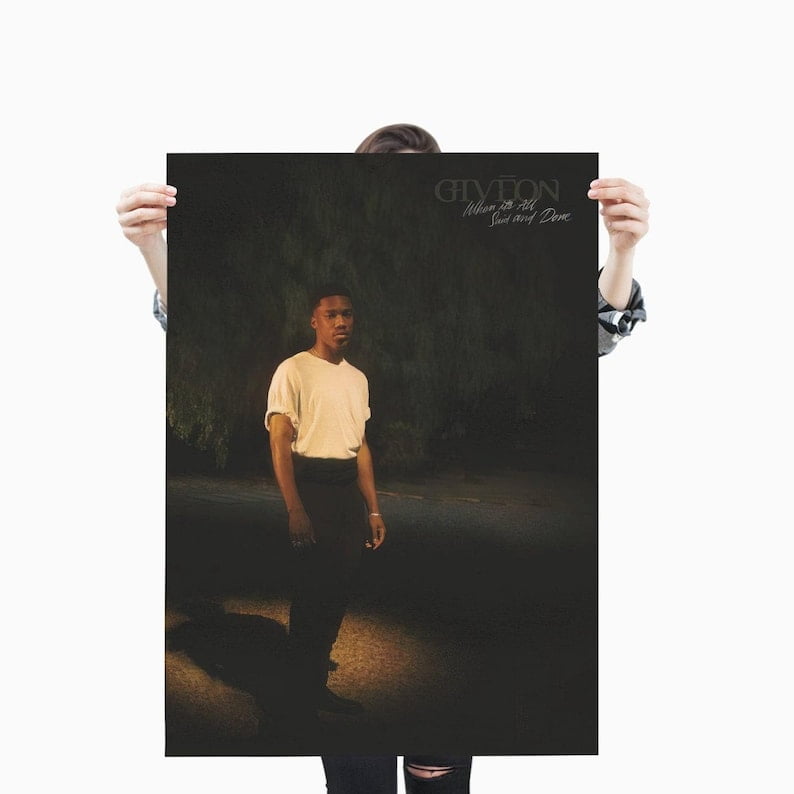 Giveon When It's All Said And Done Deluxe Matte vertical poster decor ...