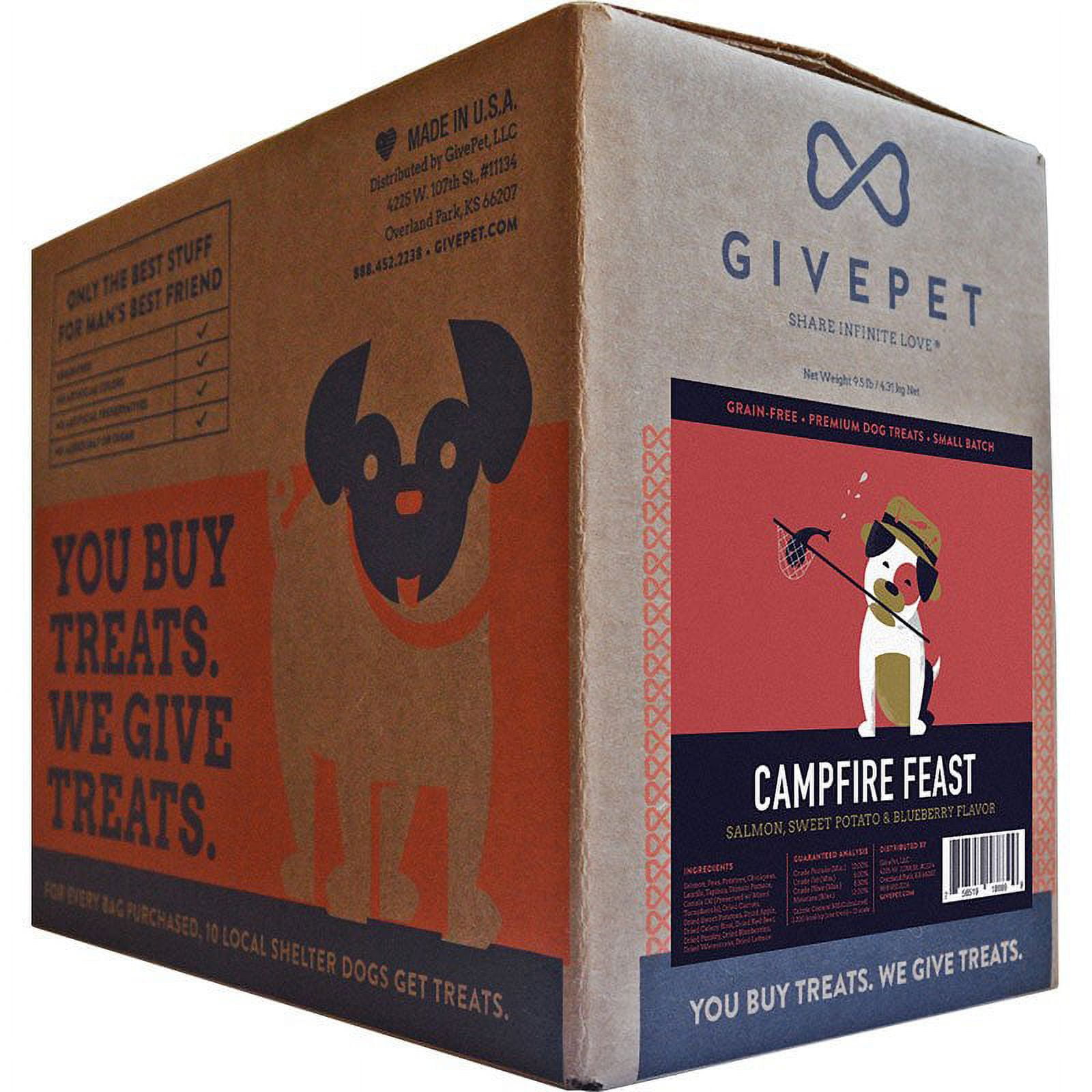Givepet Dog Campfire Feast 9.5lb Bulk - Walmart.com