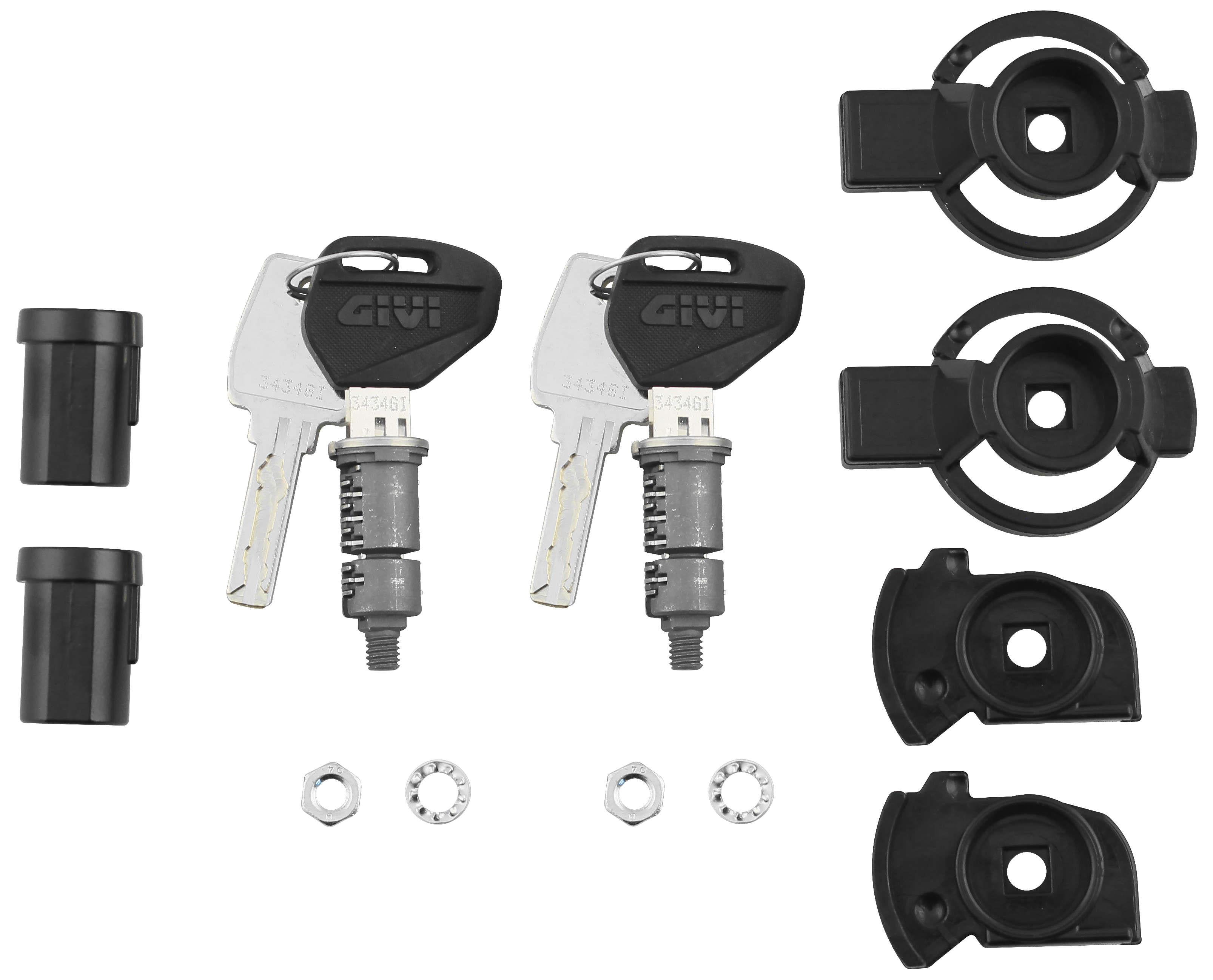 Givi SL102 Lock Sets for Outback Series Aluminum Side fits Case ...