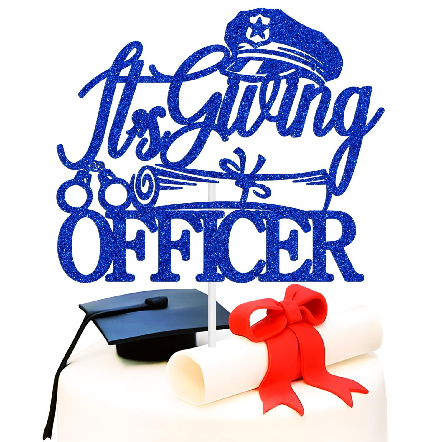 It's Giving Officer Cake Topper, Congrats RST1 Officer Graduation Cake ...
