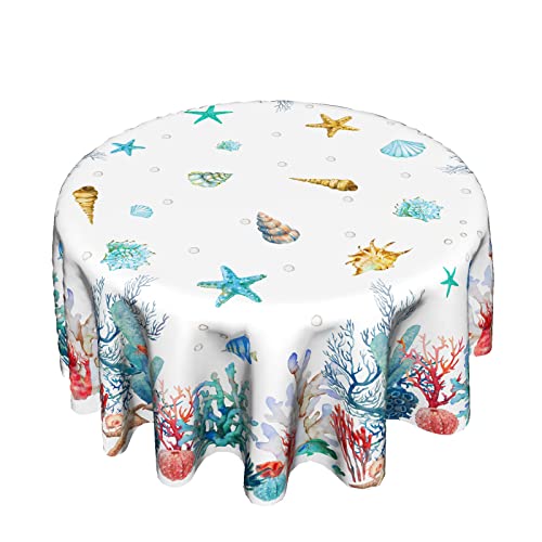 Giwawa Happy Birthday Round Tablecloth 60" Black Gold Birthday Cake ...