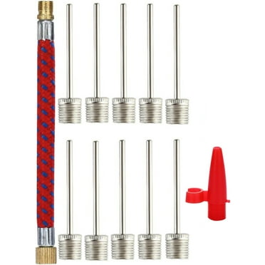 Unique Bargains Volleyball Inflating Air Pump Ball Inflator Needle ...